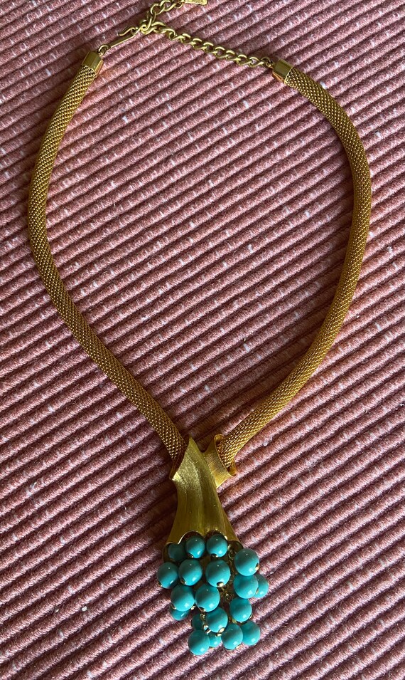 Trifari- Rare Waterfall Faux Pearl Signed Vintage Nec… - Gem