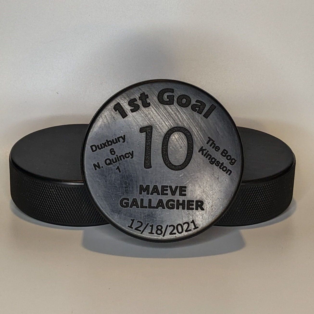 1st Goal Puck - Etsy