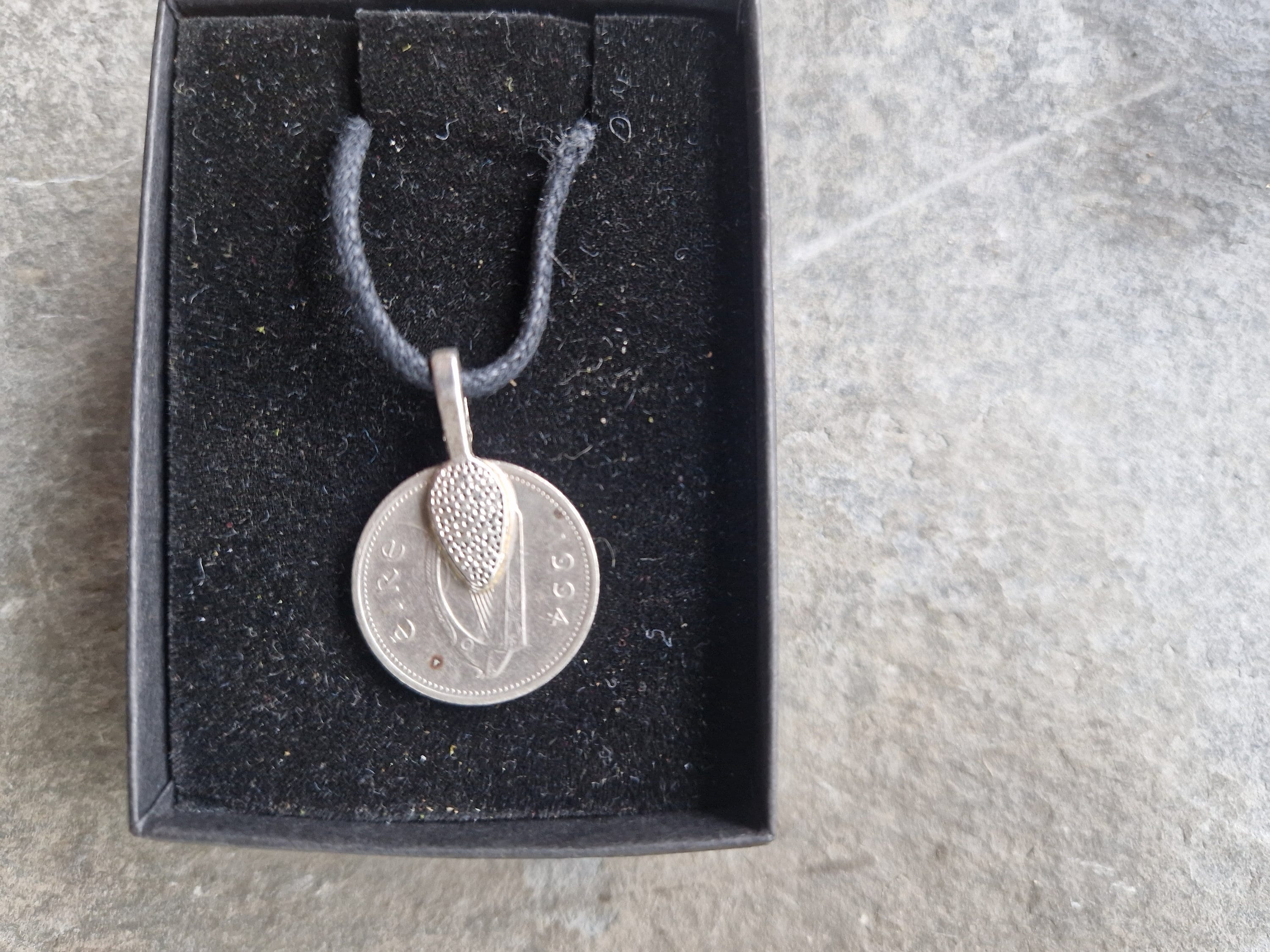 Irish 10p Fish Coin Necklace 1994 - Etsy Ireland