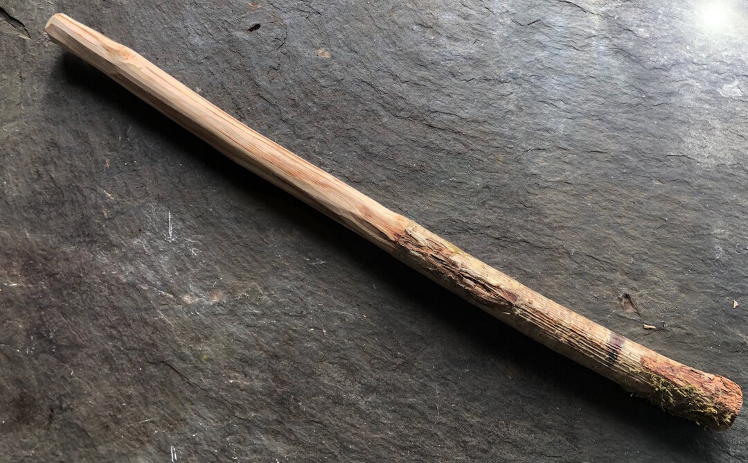 Natural Peeled Irish Hazel Ready to Personalise Craft Supply, Natural ...