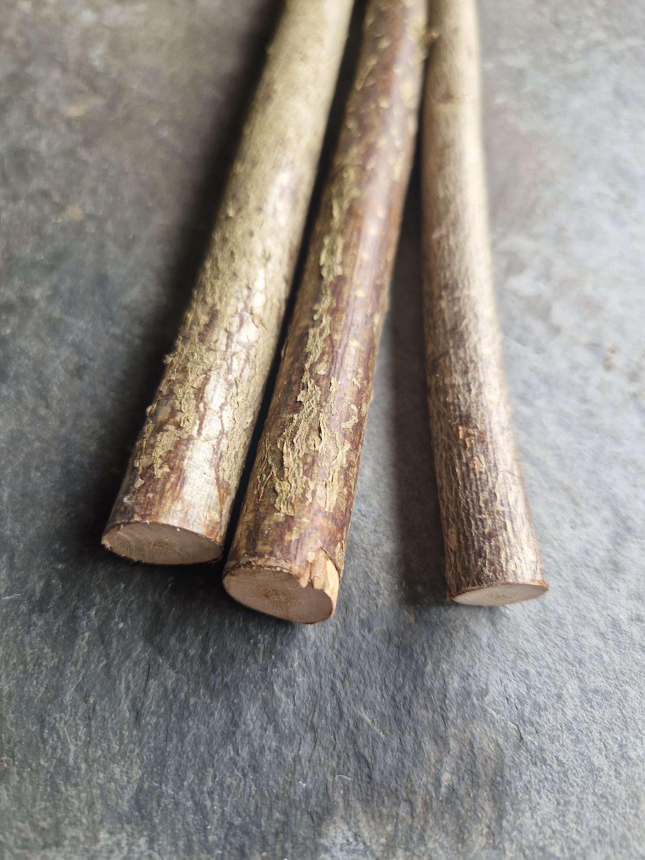 Irish Hazel Sticks X3 Bundle for Wand Making, Craft Supply, Natural ...