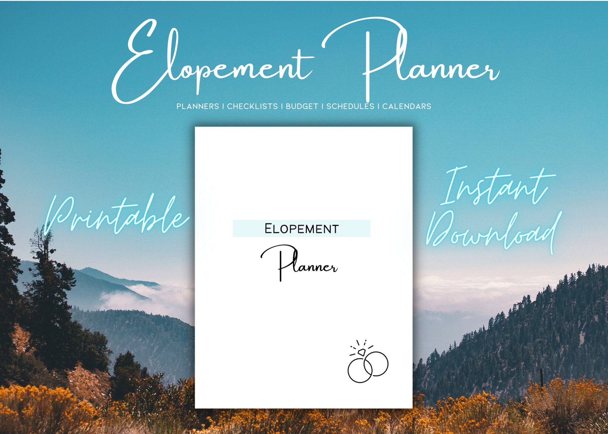 Elopement Planner Printable - Etsy