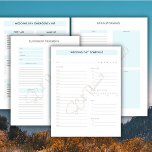 Elopement Planner Printable - Etsy