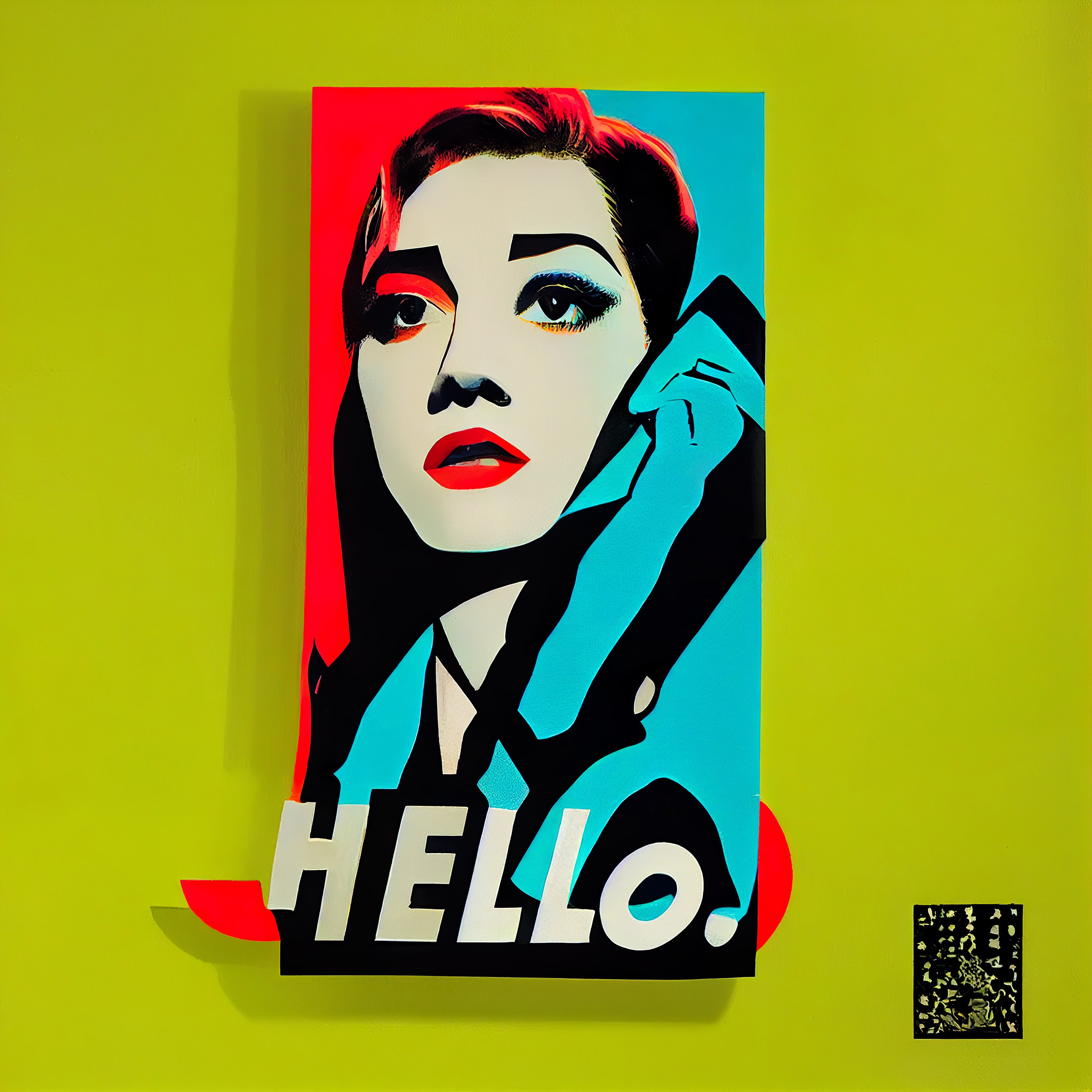 Woman/hello - Digital Art With AI - Etsy