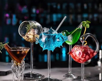 Animal Cocktail Set - Etsy