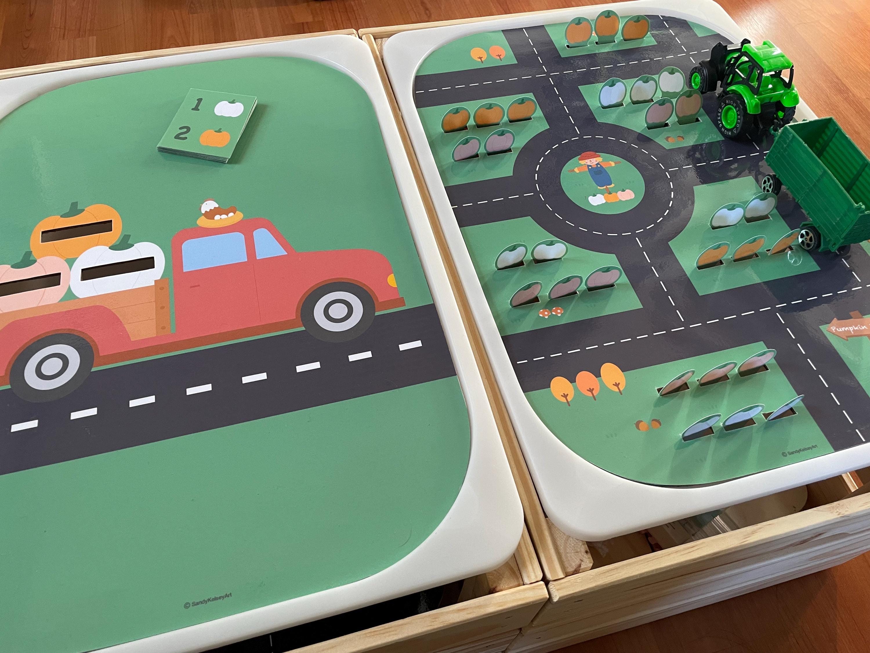 Digital Large Flisat Insert, Pumpkin Patch, Counting Activity, Color ...