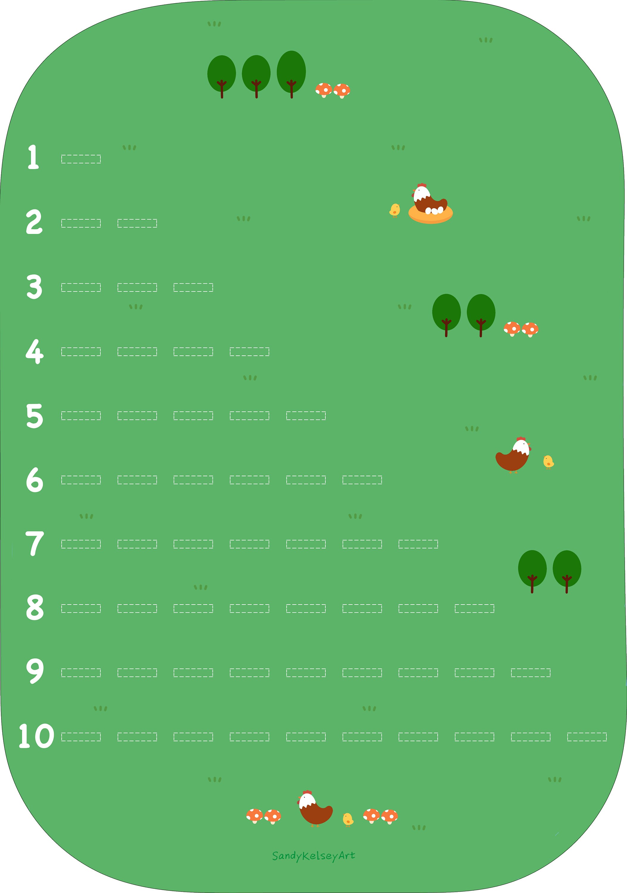 Digital Large Flisat Insert Feed the Bunny Counting - Etsy