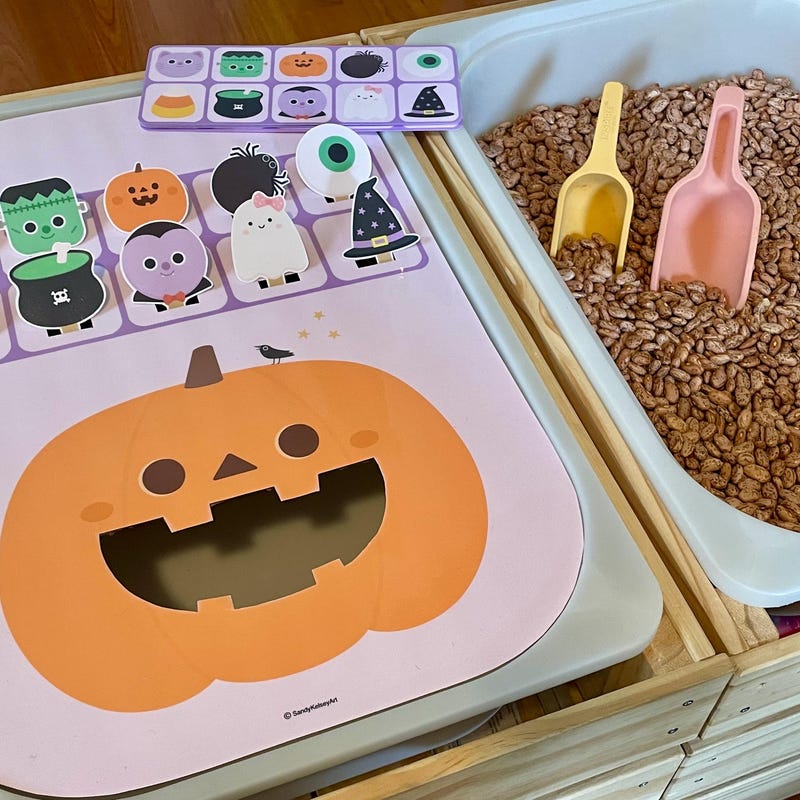 Halloween Flisat Printable - Etsy