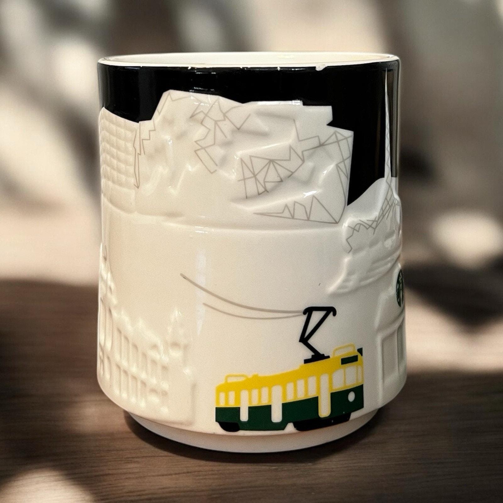 Starbucks MELBOURNE Australia City Skyline 3D Relief Coffee Mug Cup 16 ...