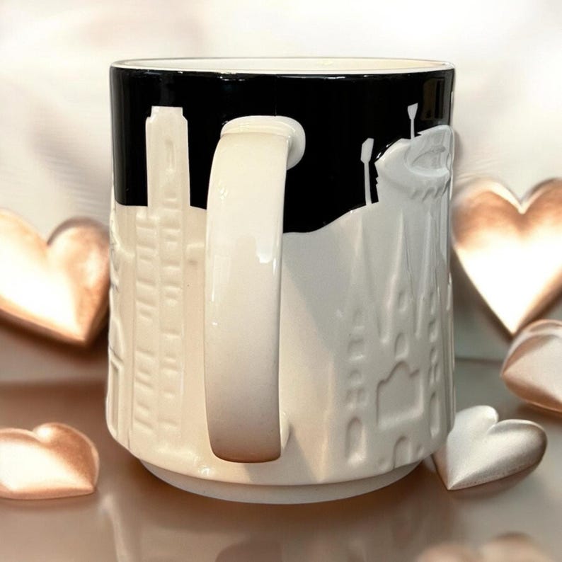 Starbucks MELBOURNE Australia City Skyline 3D Relief Coffee Mug Cup 16 ...