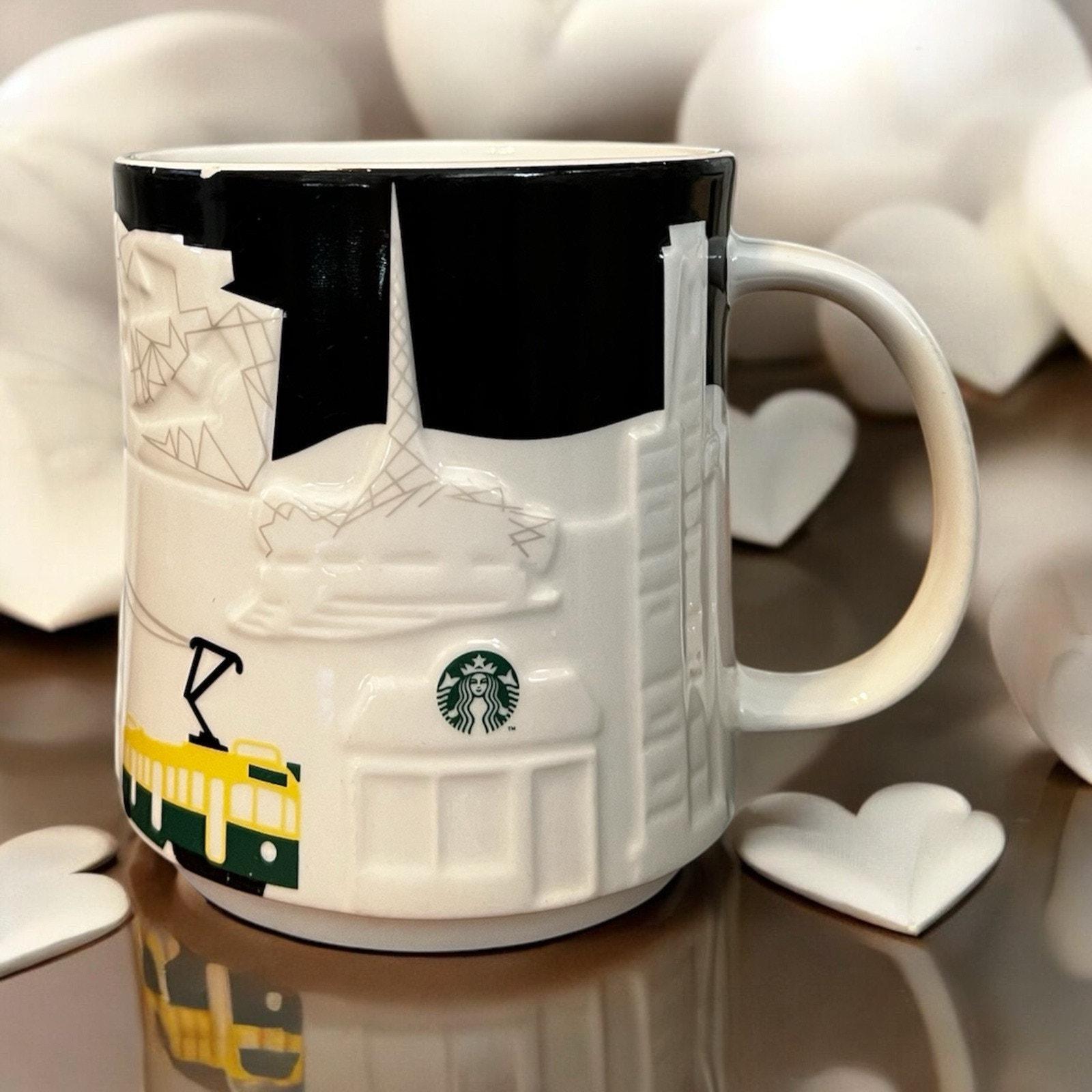 Starbucks MELBOURNE Australia City Skyline 3D Relief Coffee Mug Cup 16 ...