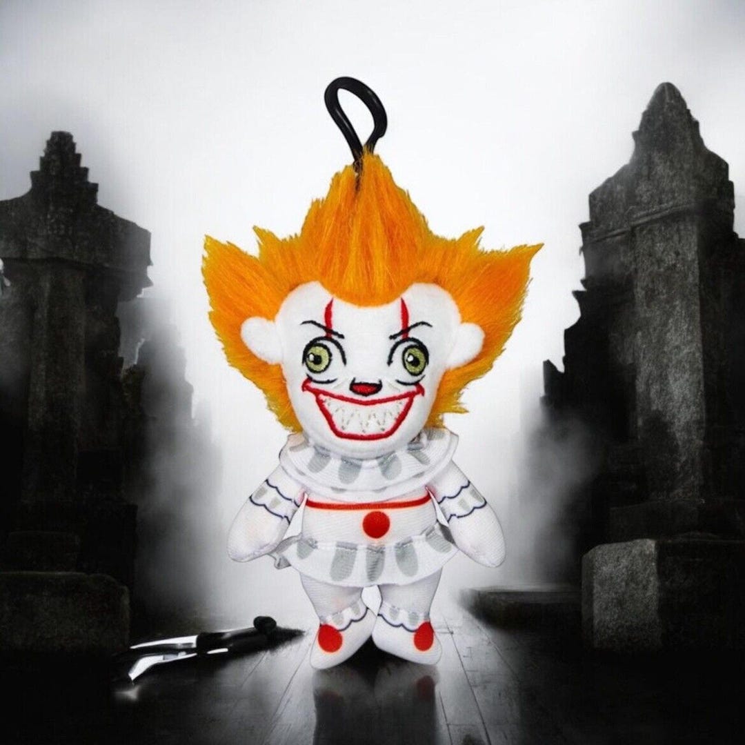 Pennywise the Clown it Movie 6 Plush Character Clip NEW - Etsy