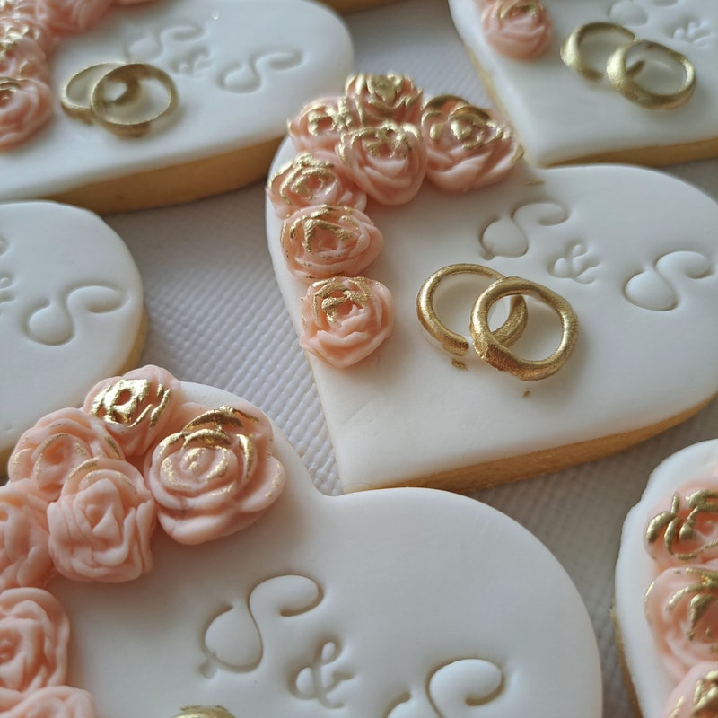 Custom Wedding Cookies - Etsy