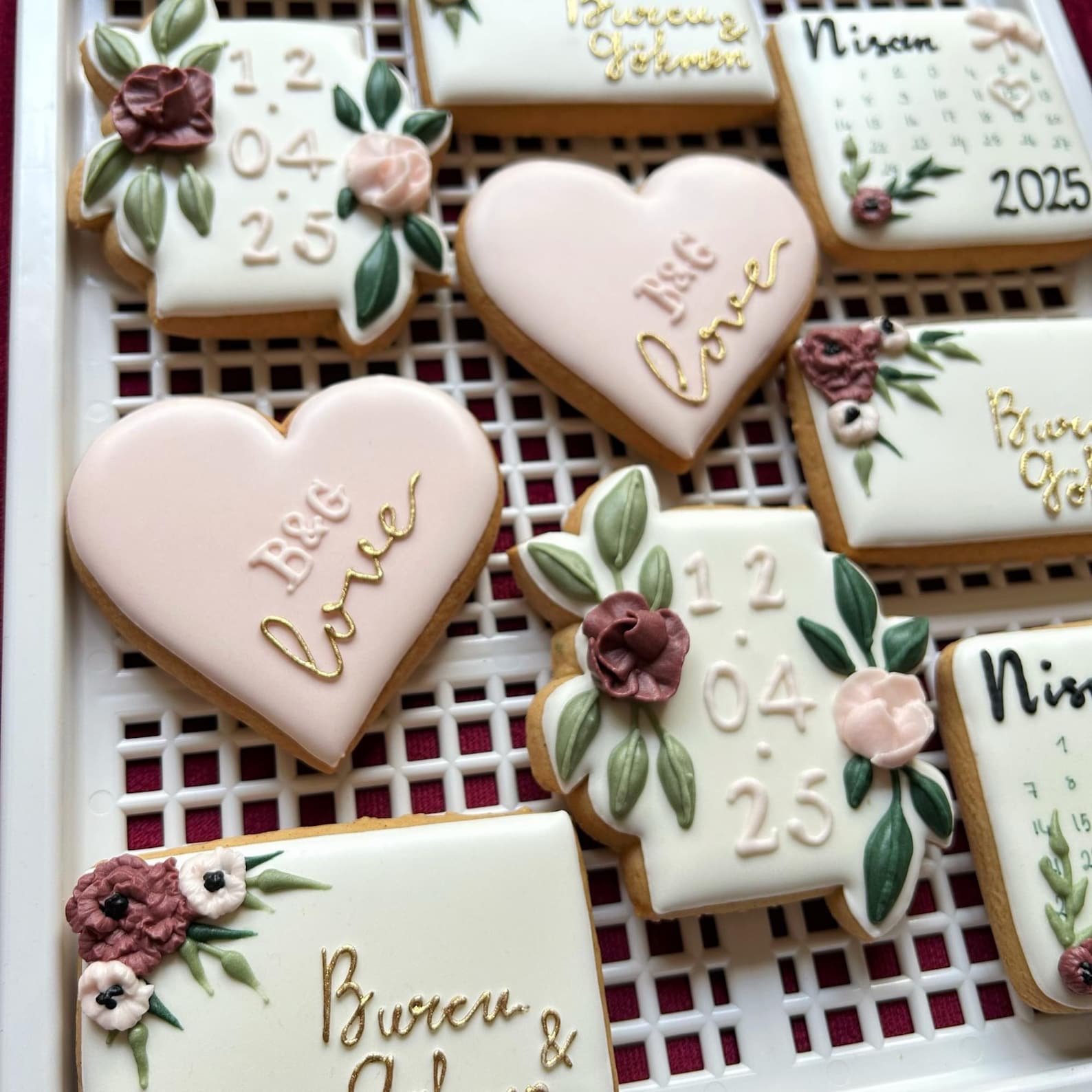 Bridal Shower Sugar Cookies,wedding Shower Cookies,decorated Wedding ...