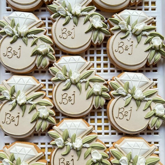 Wedding cookie decorations 60 photos - Astyledwedding.com