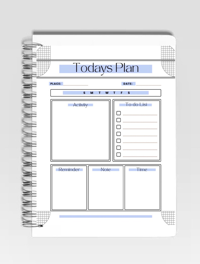Day Plan Template, Printable Planner Download, Goodnotes Page, PDF - Etsy