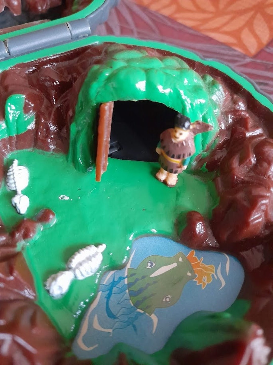 Toy Without Apparent Brand Cave Volcano Belt Year 90 - Etsy