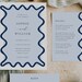 Wave Wedding Invitation Template Set Minimalist Wedding - Etsy Canada