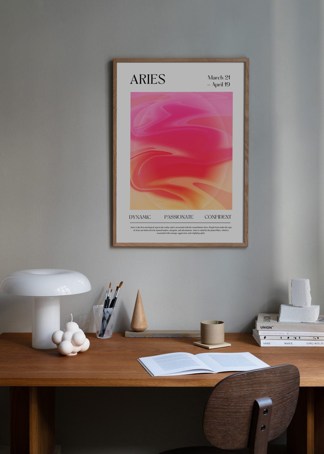 Aries Wall Art Zodiac Poster Printable Aries Art Aries Gift - Etsy ...