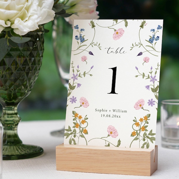 Printables Table Numbers - Etsy