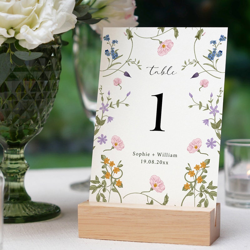 Table Numbers Printable - Etsy