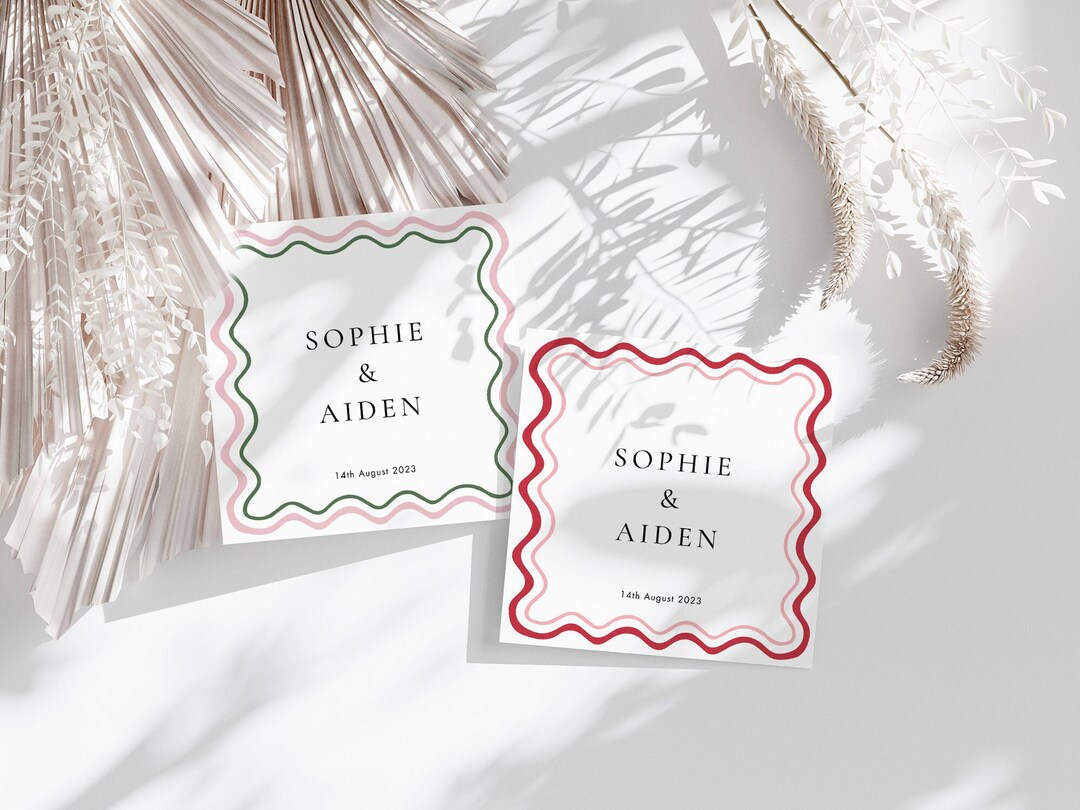 Wedding Favor Tag Template, Modern Favor Tag, Printable Favor Tag, Gift ...