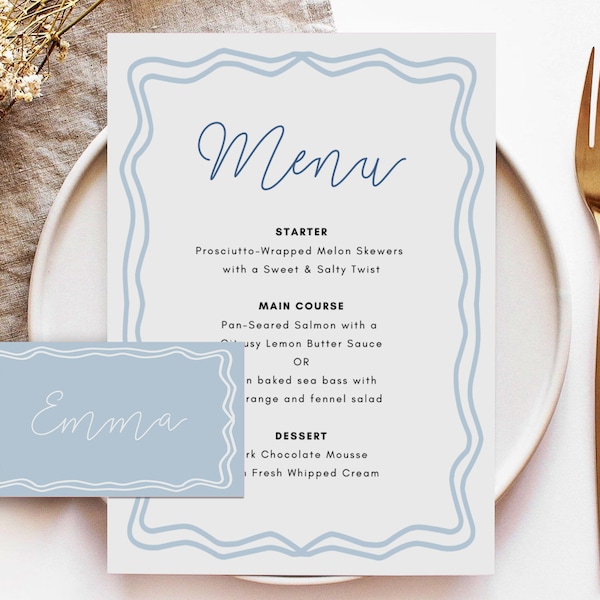 Menu - Etsy