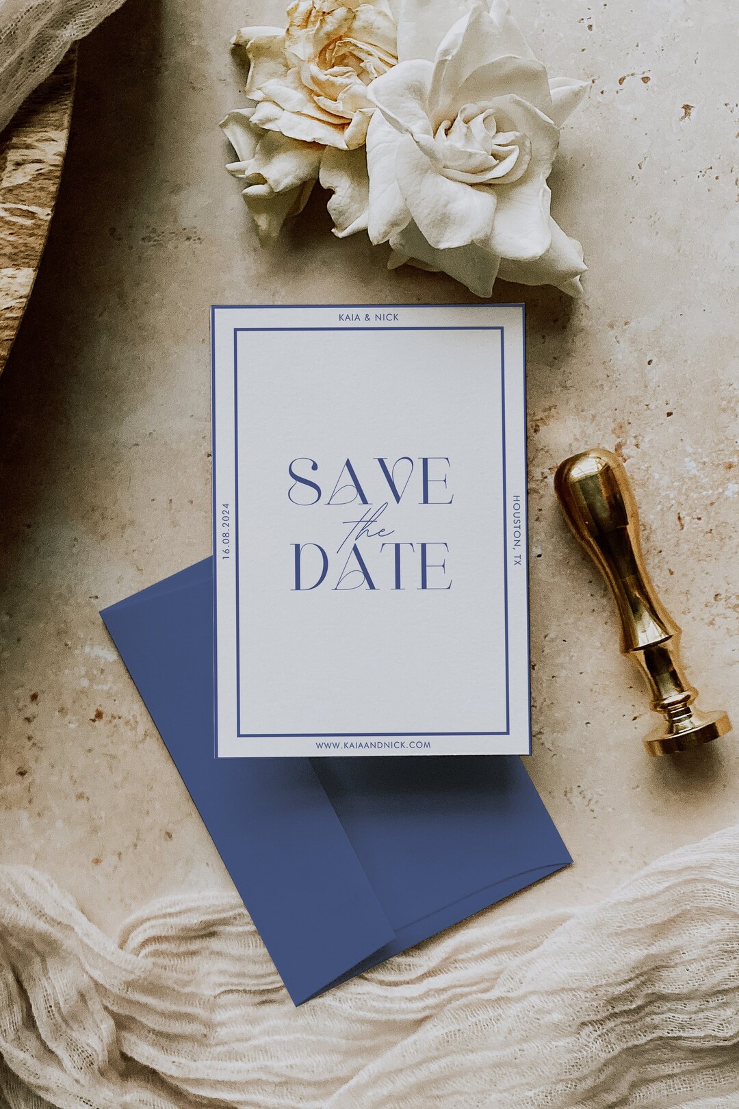 Modern Save the Date Invitation, Save Our Date, Minimal Wedding ...