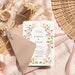 Wildflower Wedding Invitation Template Printable Wedding - Etsy