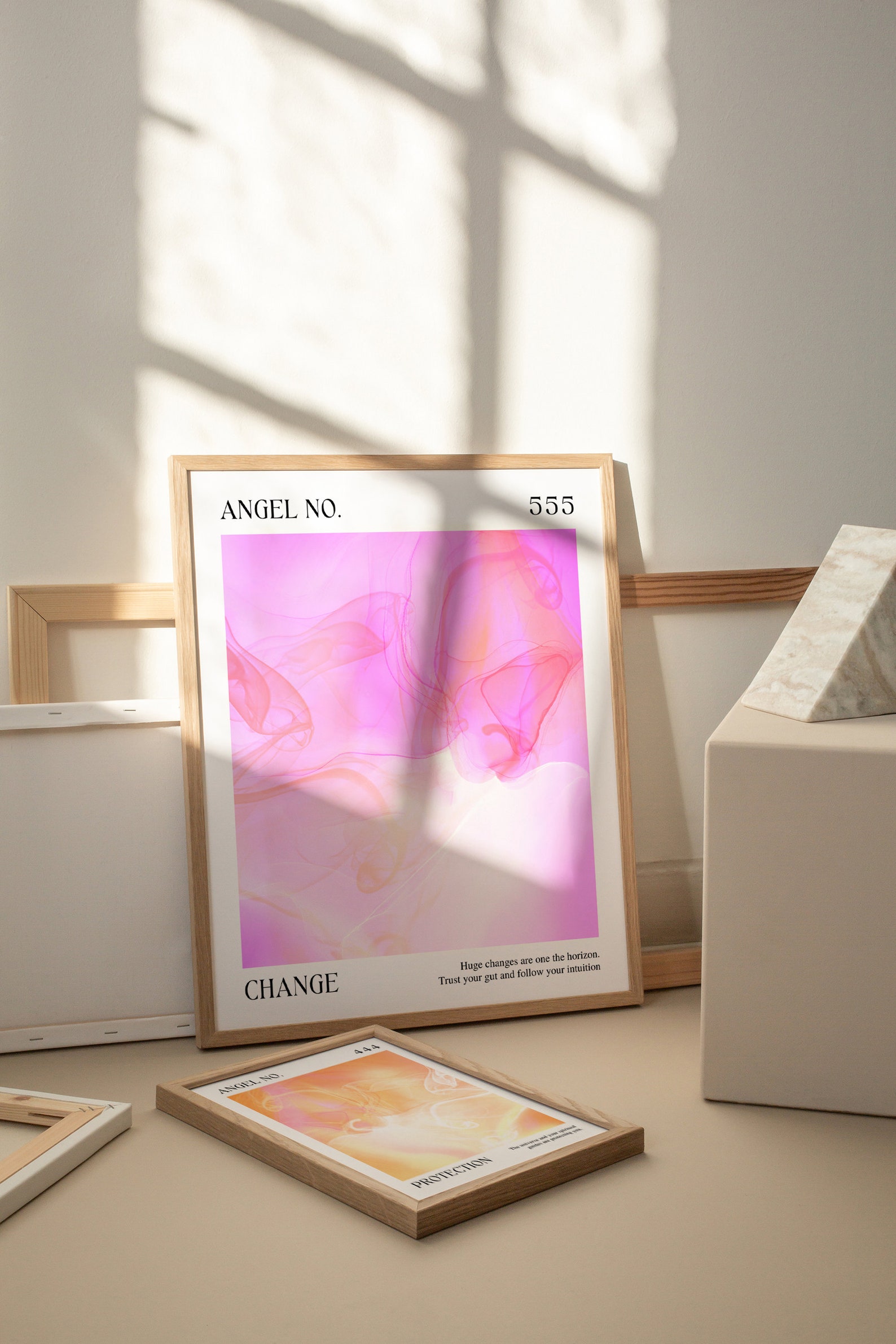 Angel Numbers Set Prints, Angel Numbers Gallery, Feminine Affirmation ...