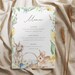 Easter Menu, Bunny Menu, Easter Brunch Menu, Editable Printable ...