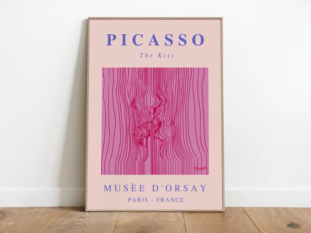 Picasso the Love Print, Picasso Line Drawings, Picasso Wall Art, Line ...