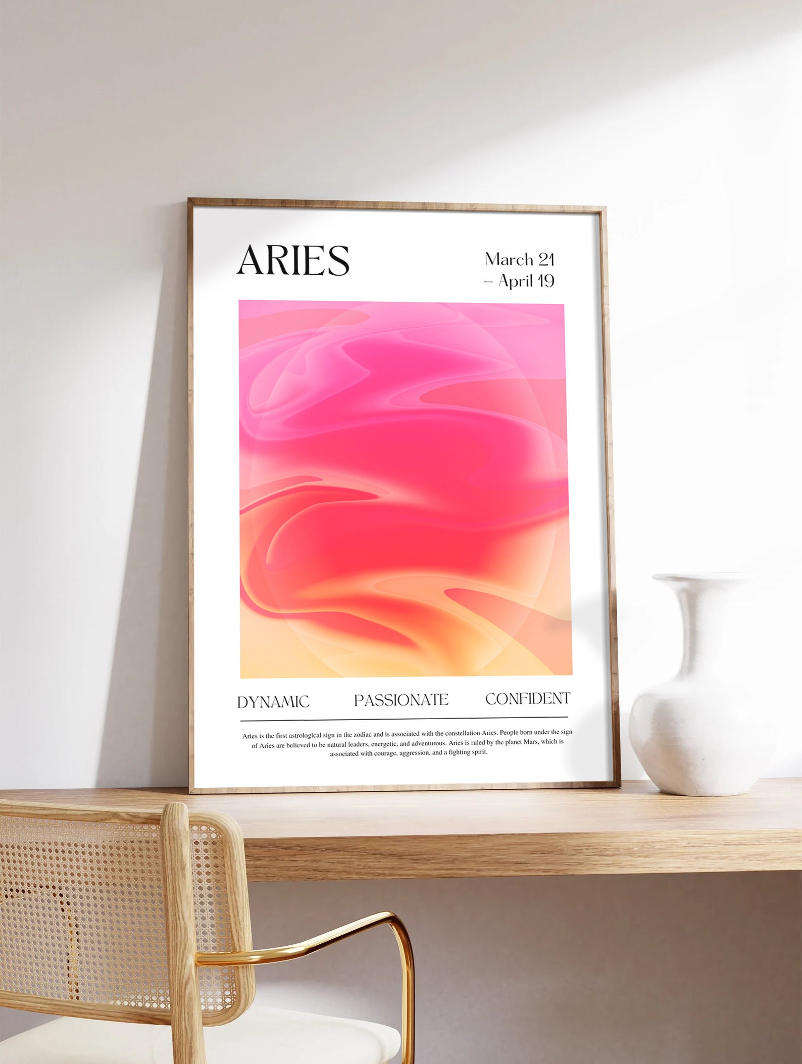 Aries Wall Art Zodiac Poster Printable Aries Art Aries Gift - Etsy Australia