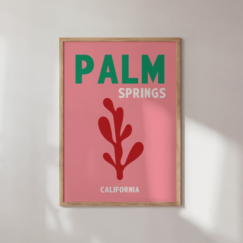 Palm Beach Poster Travel Famous Places Prints Ibiza Capri Etsy