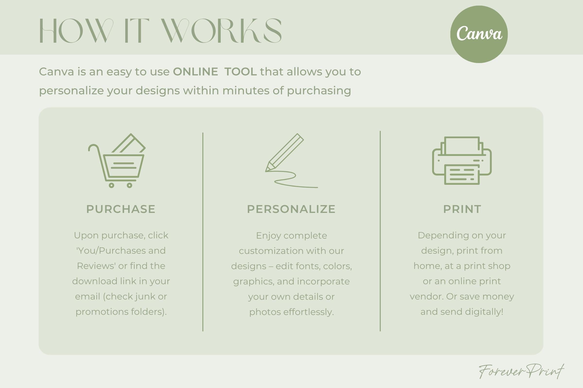 Green Striped Table Number Template, Watercolor, Printable Table Sign ...