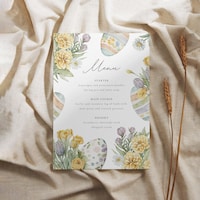 Menu Template - Etsy