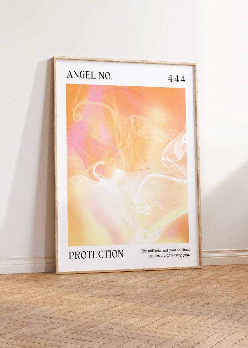 Angel Numbers Set Prints, Angel Numbers Gallery, Feminine Affirmation ...