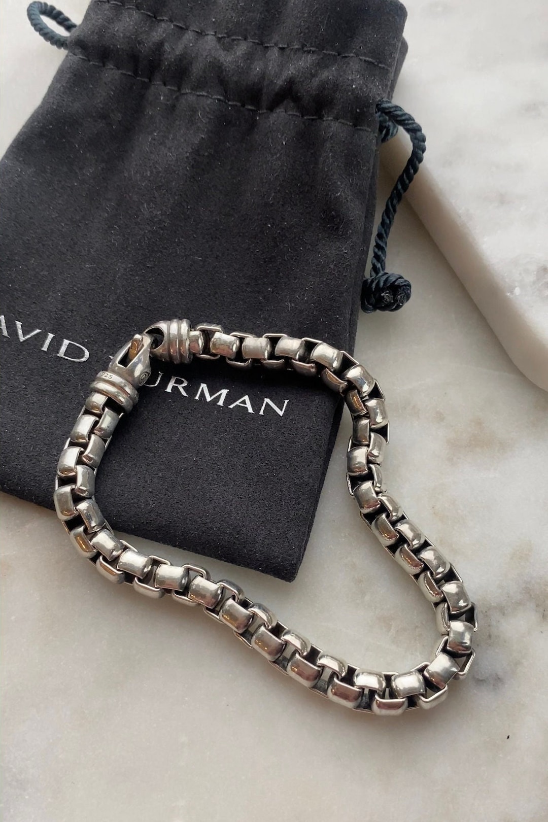 David Yurman Box Chain Bracelet