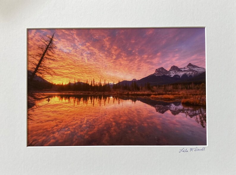 Rippled Clouds & the Three Sisters - Etsy Canada