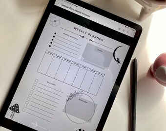 Daily Planner Cottage Core Digital Download - Etsy