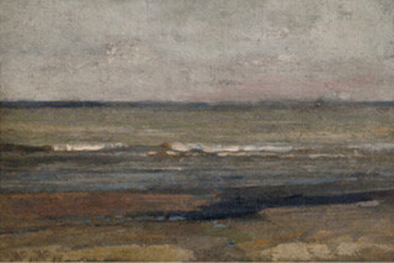 ART PRINT Low Tide Digital Print, Multiple Sizes, Seascape Downloadable ...