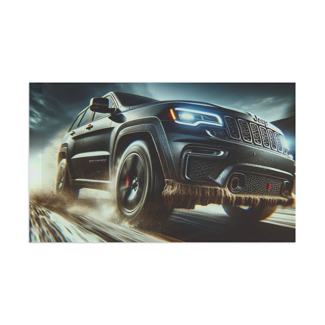 Jeep Grand Cherokee Off-road Flag 3x5 - Etsy
