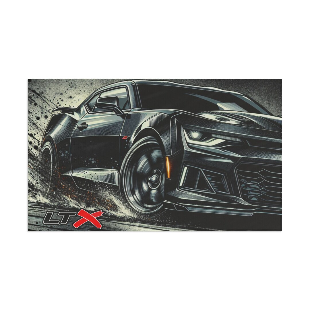 6th Gen Chevy Camaro Flag 3x5 Ft - Etsy