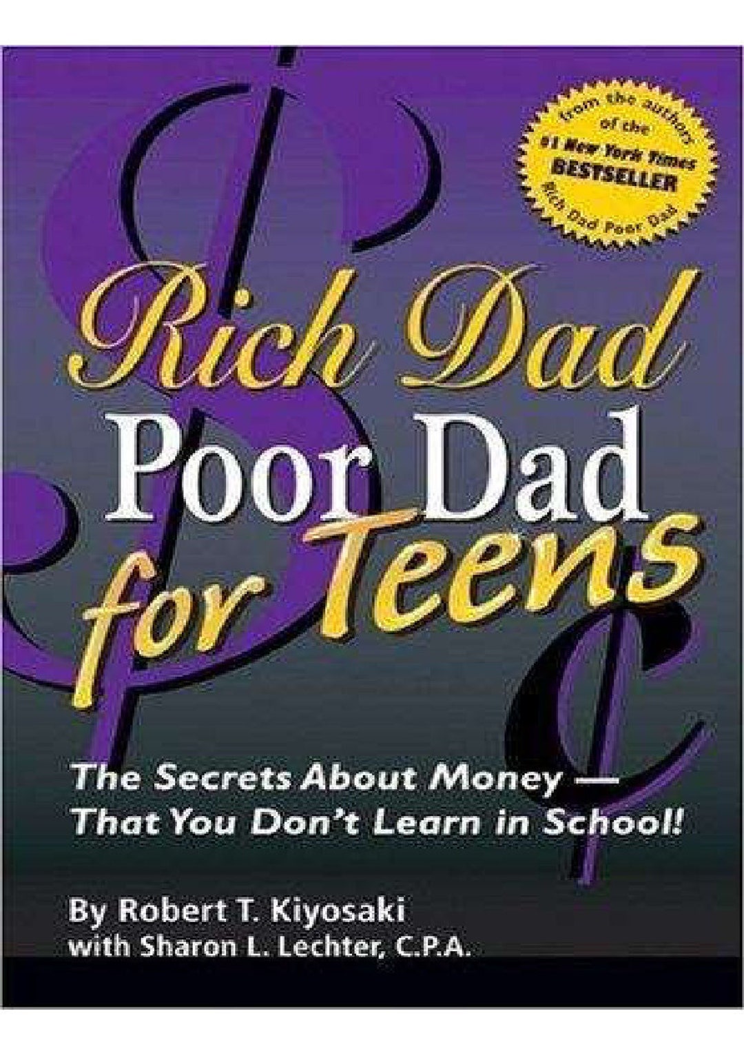 Rich Dad Poor Dad for Teens Ebook (PDF) - Etsy