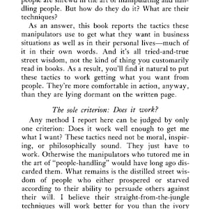 The Art of Manipulation by R. B. Sparkman (ebook PDF) - Etsy