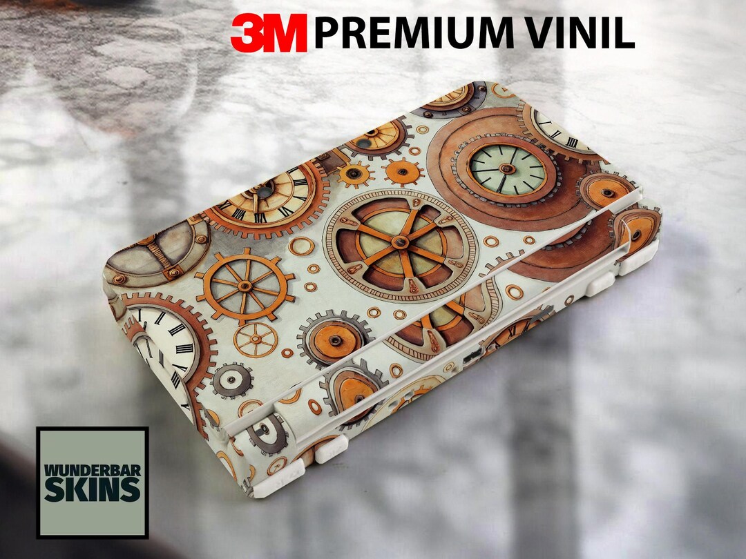 Steampunk Nintendo 3DS XL Skin | New 3DS XL, 2DS XL Vinyl Decal | Retro ...
