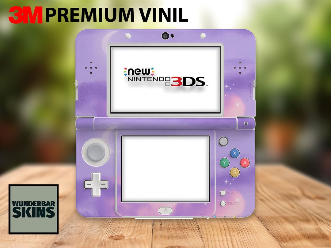Purple Stars Nintendo Stars 3dsxl Decal Pastel Sticker Purple Nintendo ...