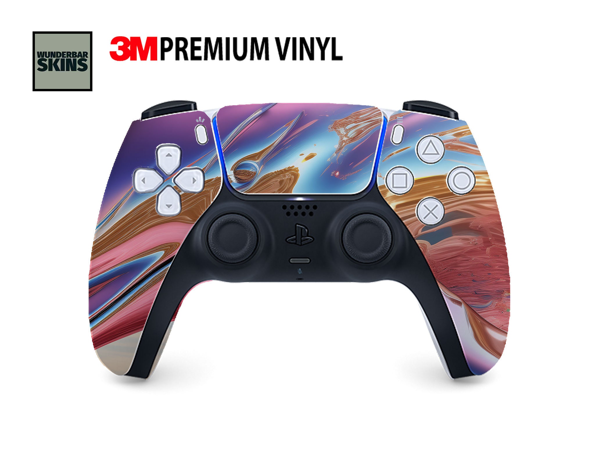Playstation Skins Sony Ps5 Slim Cover Red Pattern Ps5 Controller Skin ...