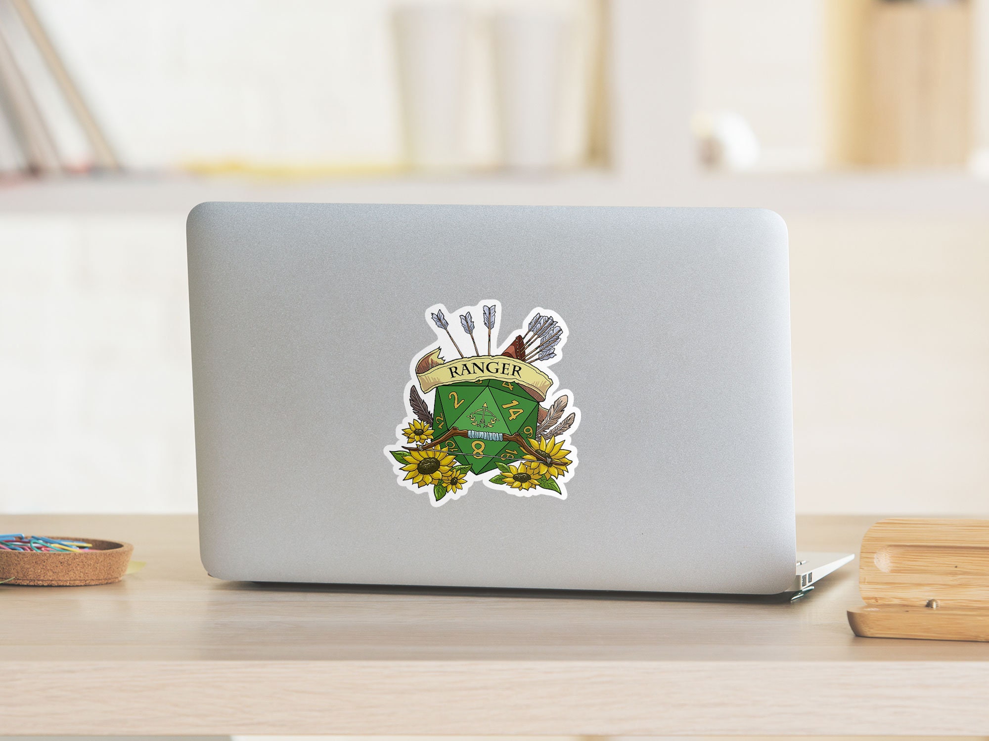 Dnd Sticker Go Step on a D4 Men Women Teens Wizard Sticker Nerdy Laptop ...