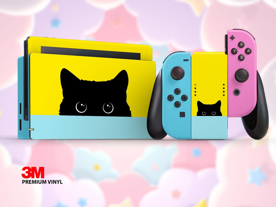 Nintendo Purple Nintendo Skin 3 M Vinyl Skin for Nintendo Switch and ...